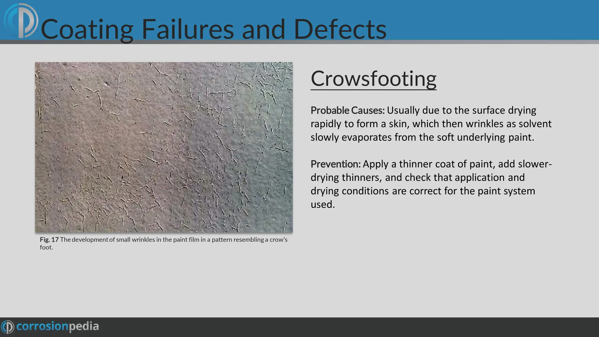 Coating failures and defects Faults of Damage | PDF