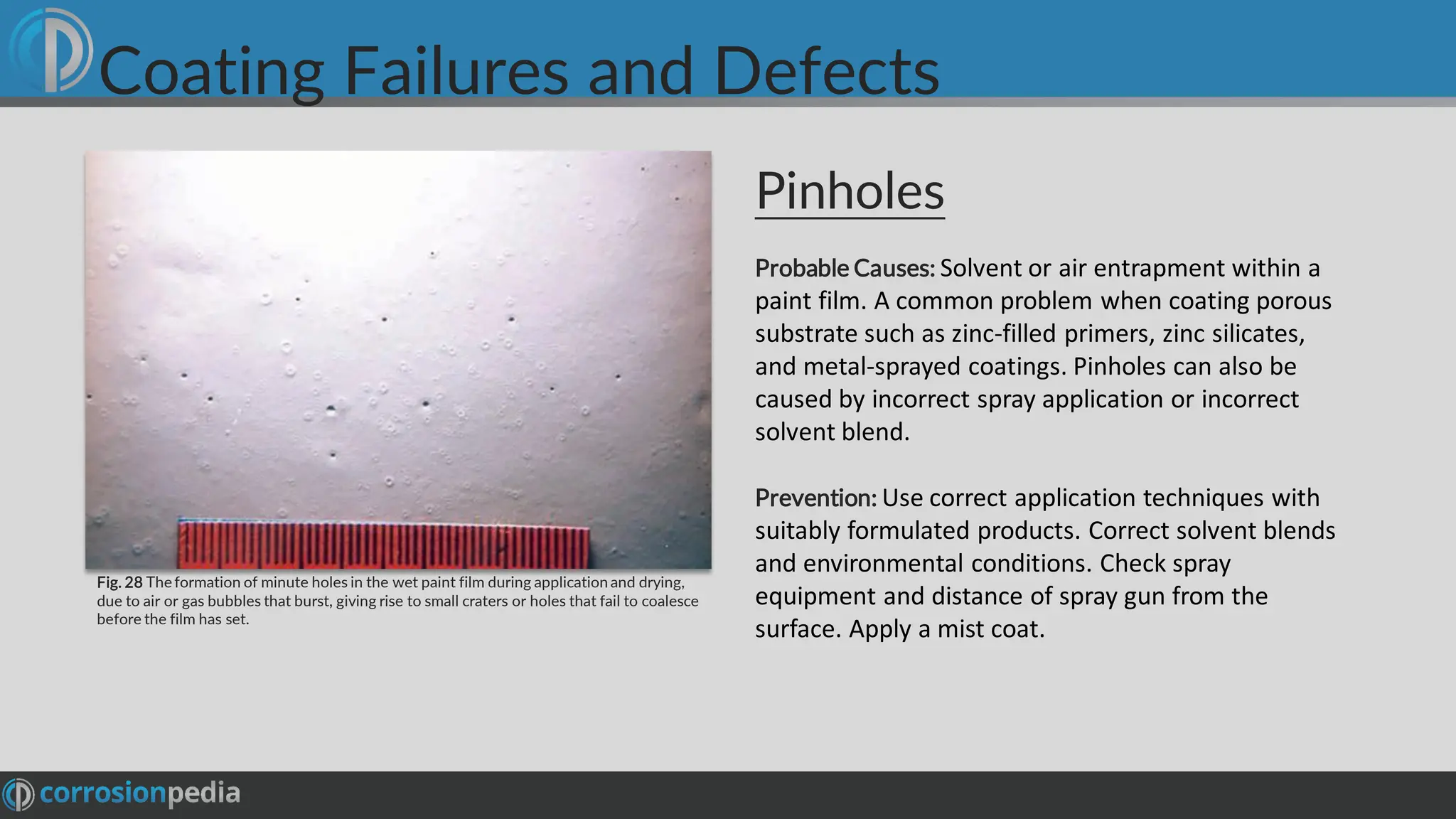 Coating failures and defects Faults of Damage | PDF