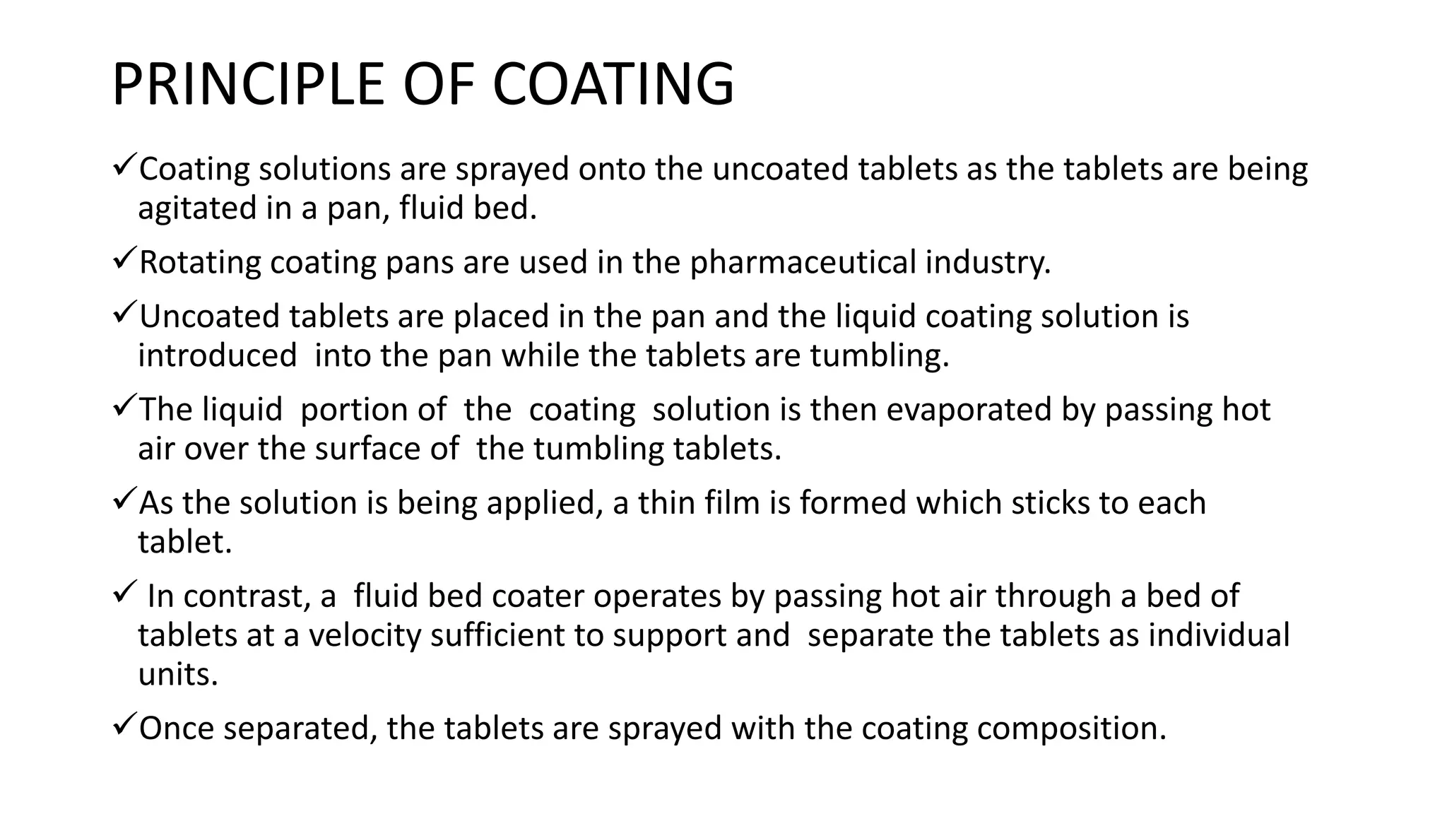 TABLET COATING | PPTX