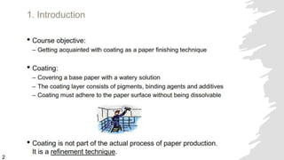 Coating paper and board | PPTX