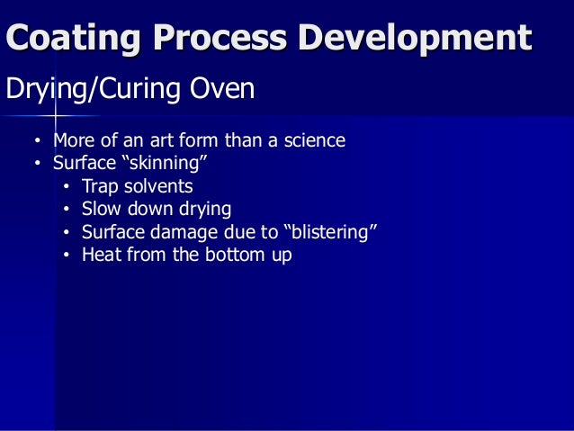 Coating processes