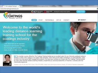 Coatings Training Institute | PPTX
