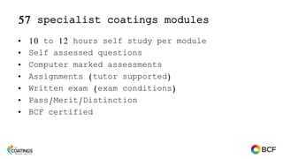 Coatings Training Institute by BCF - an overview | PPTX