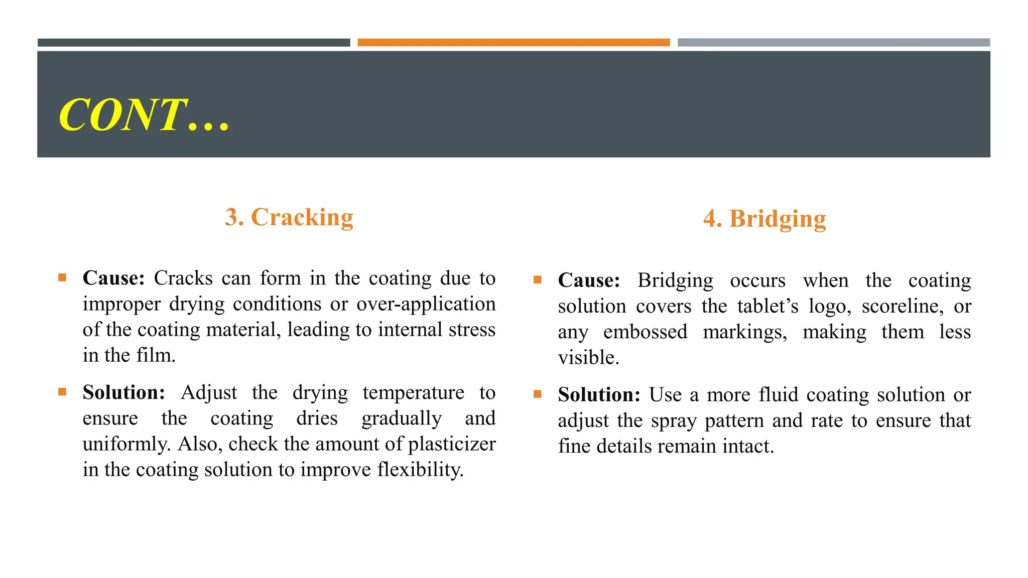 Tablet Coating, Types and Their Compositions. | PDF