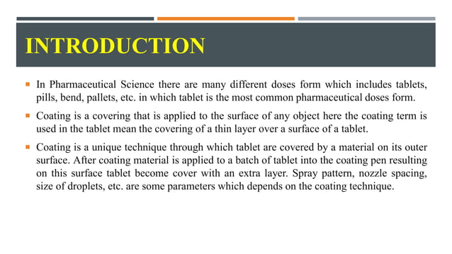 Tablet Coating, Types, Coating Materials, & Coating Pans [Industrial ...