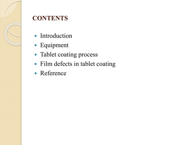Tablet Coating technology ppt | PPTX