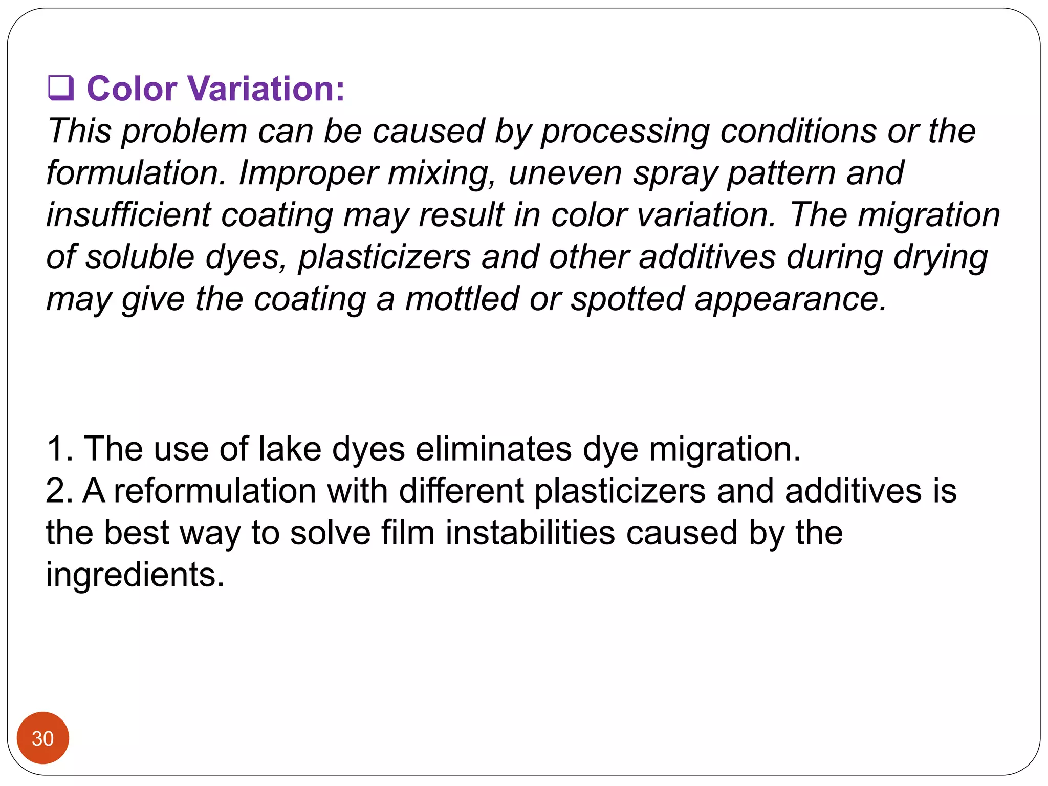 Coating technology in pharmaceuticals | PPTX