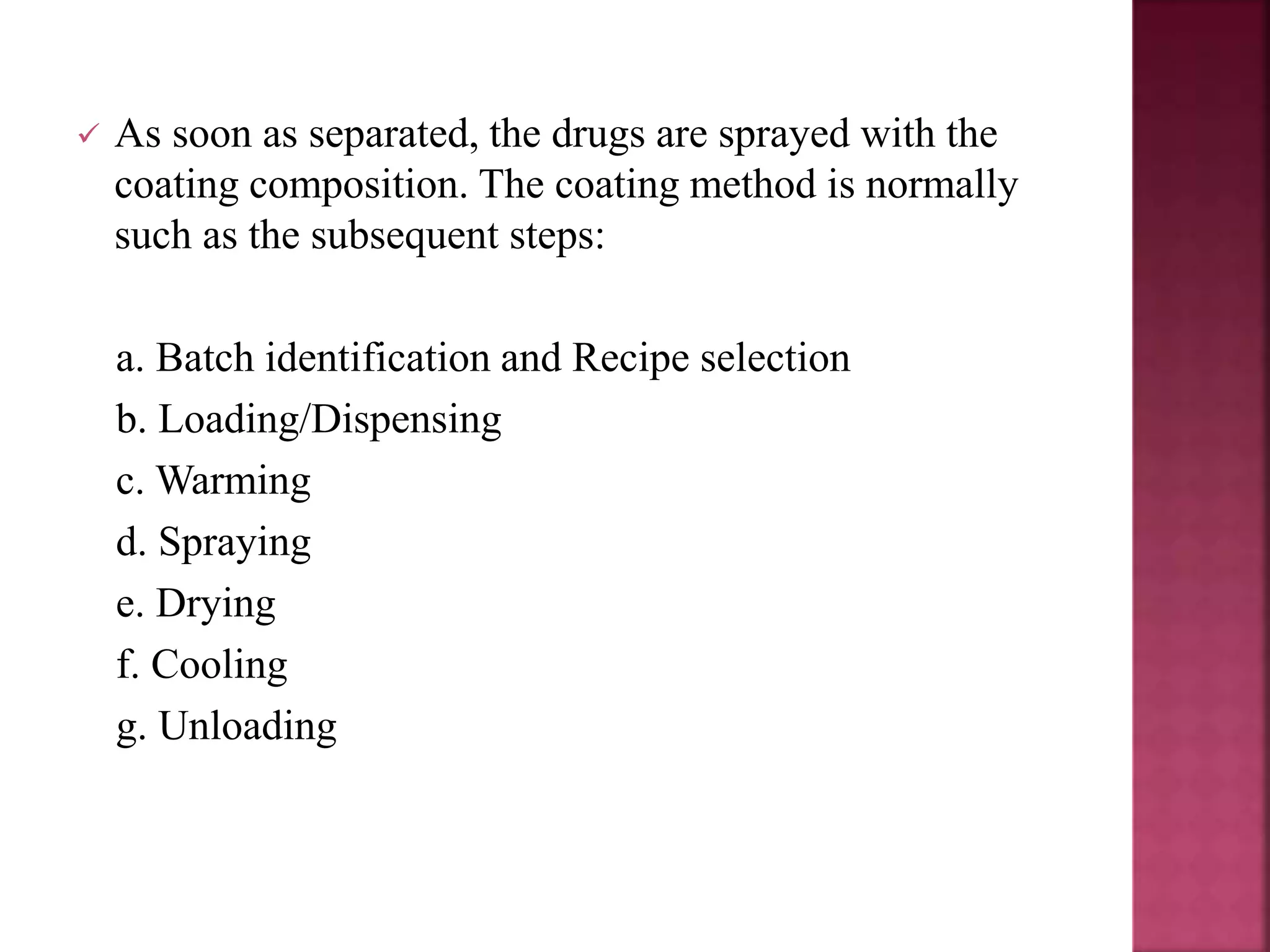 Coating technology m.pharmacy 1st year | PPTX