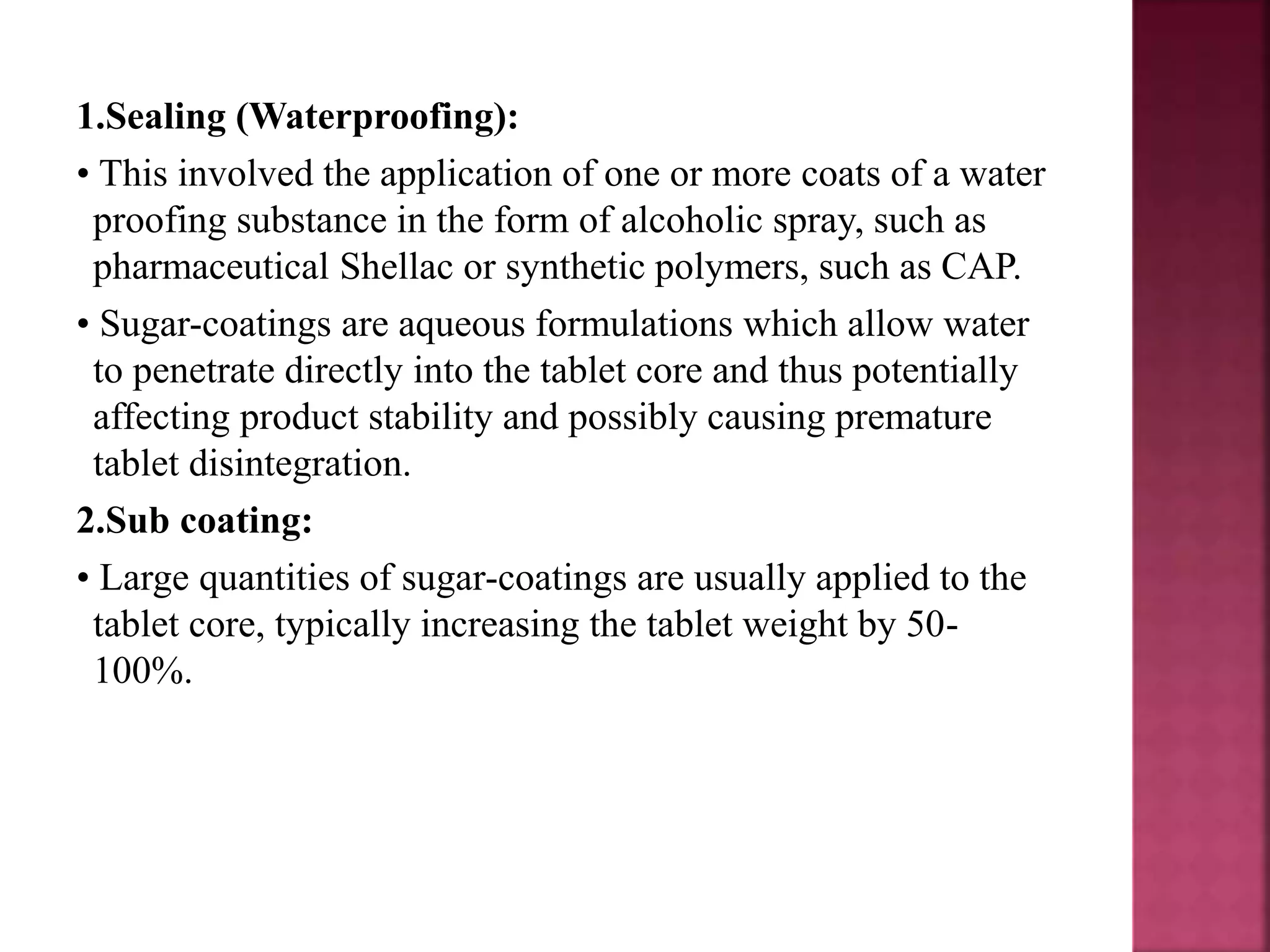 Coating technology m.pharmacy 1st year | PPTX