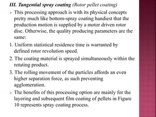 Coating technology m.pharmacy 1st year | PPTX