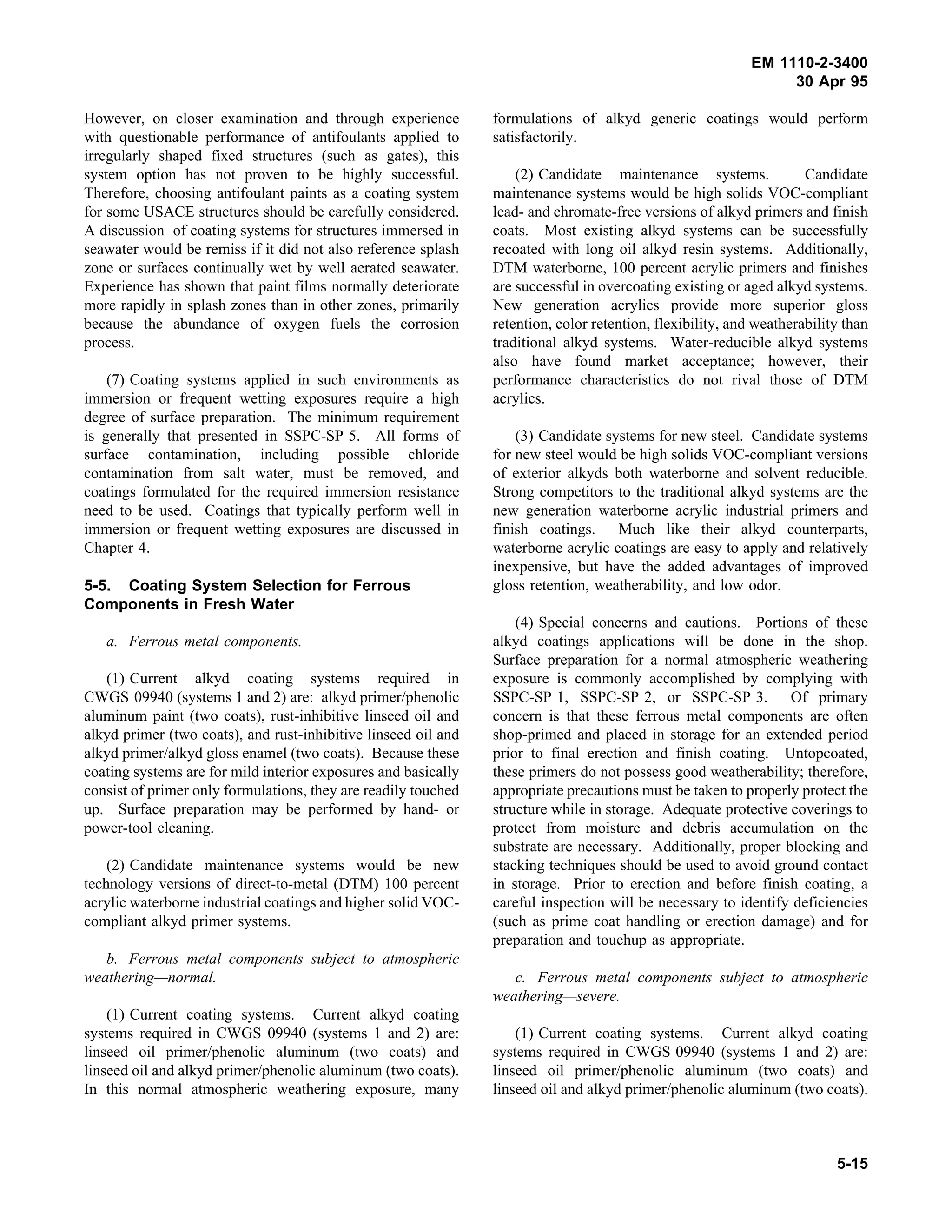 Coating types and selection | PDF