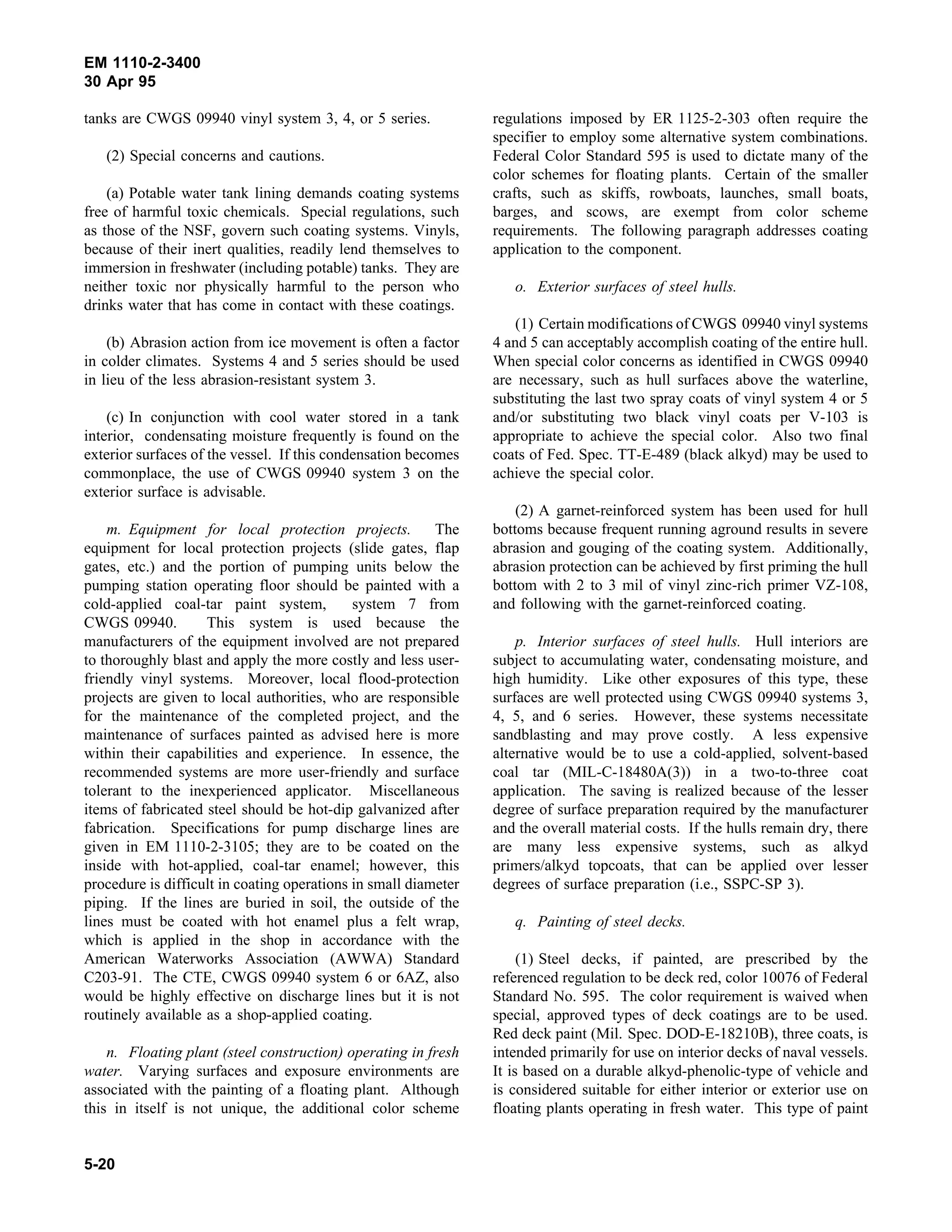 Coating types and selection | PDF