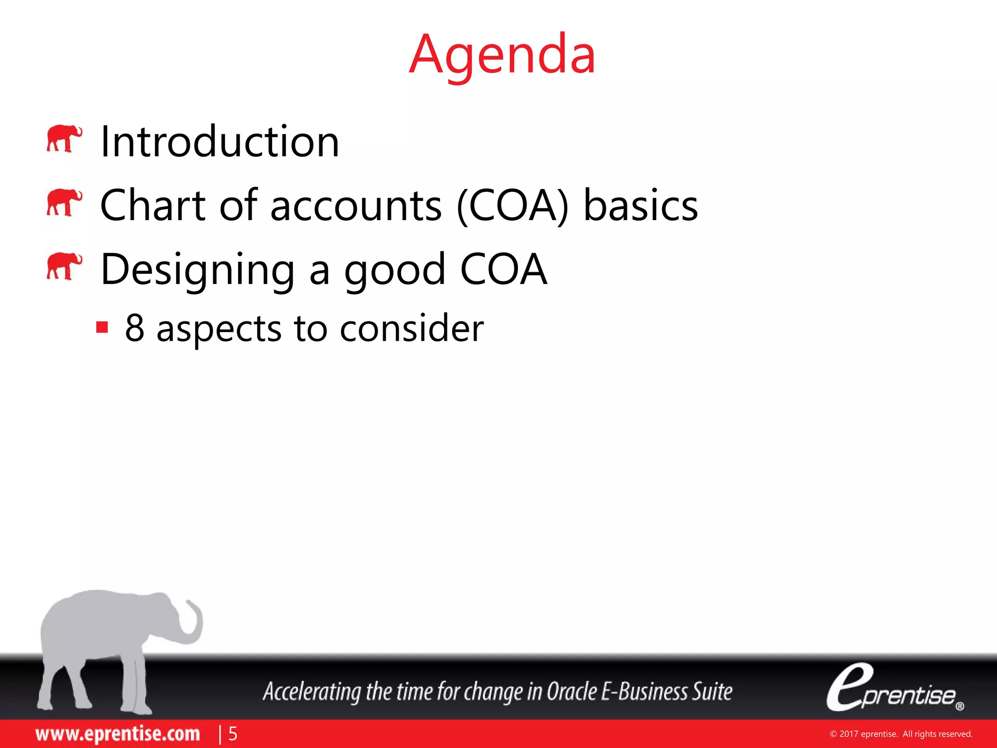 Chart of Accounts Transformation Master Class | PDF