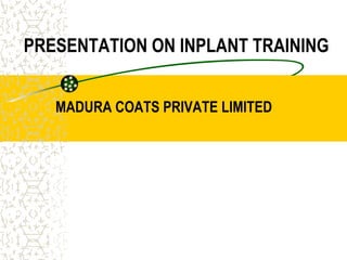 madura Coats plc | PPTX