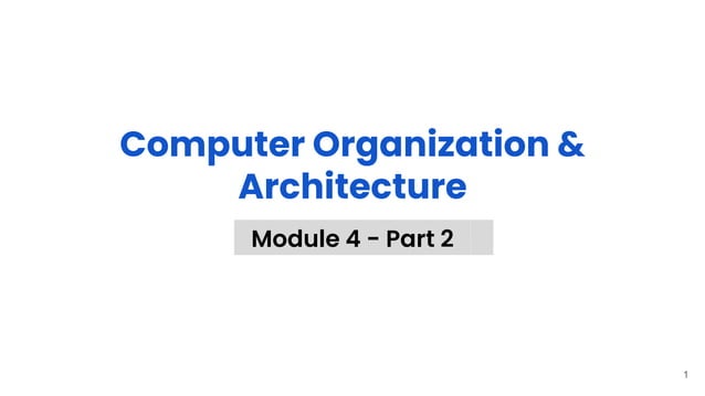 Computer organisation and architecture jntuh 2rd year 2nd unit # central processing unit and ...