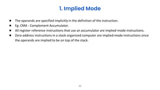 Computer organisation and architecture jntuh 2rd year 2nd unit ...