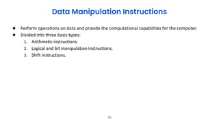 Computer organisation and architecture jntuh 2rd year 2nd unit ...