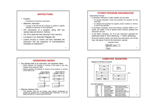COA UNIT-2 PPT FOR CSE STUDENTS FOR ALLE | PDF