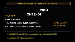 coa unit 1.pdf aktu engineering electronics | PDF