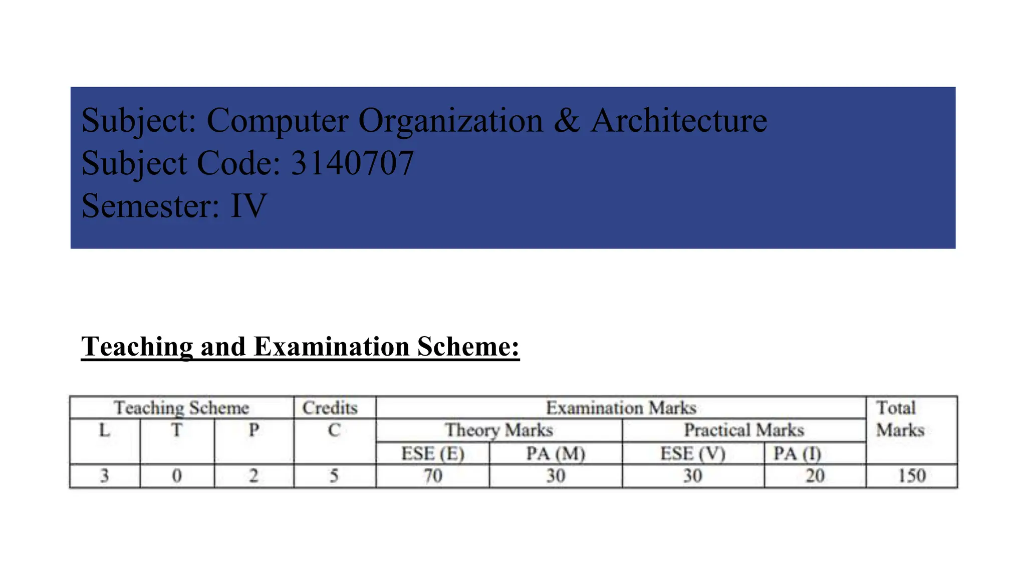 Computer Organization And Architecture Coa Unit 2 Ppt