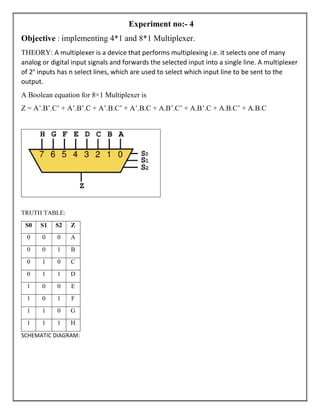 Computer Organization And Architecture lab manual | PDF