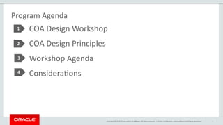 Oracle Chart of Accounts Design Workshop | PPTX