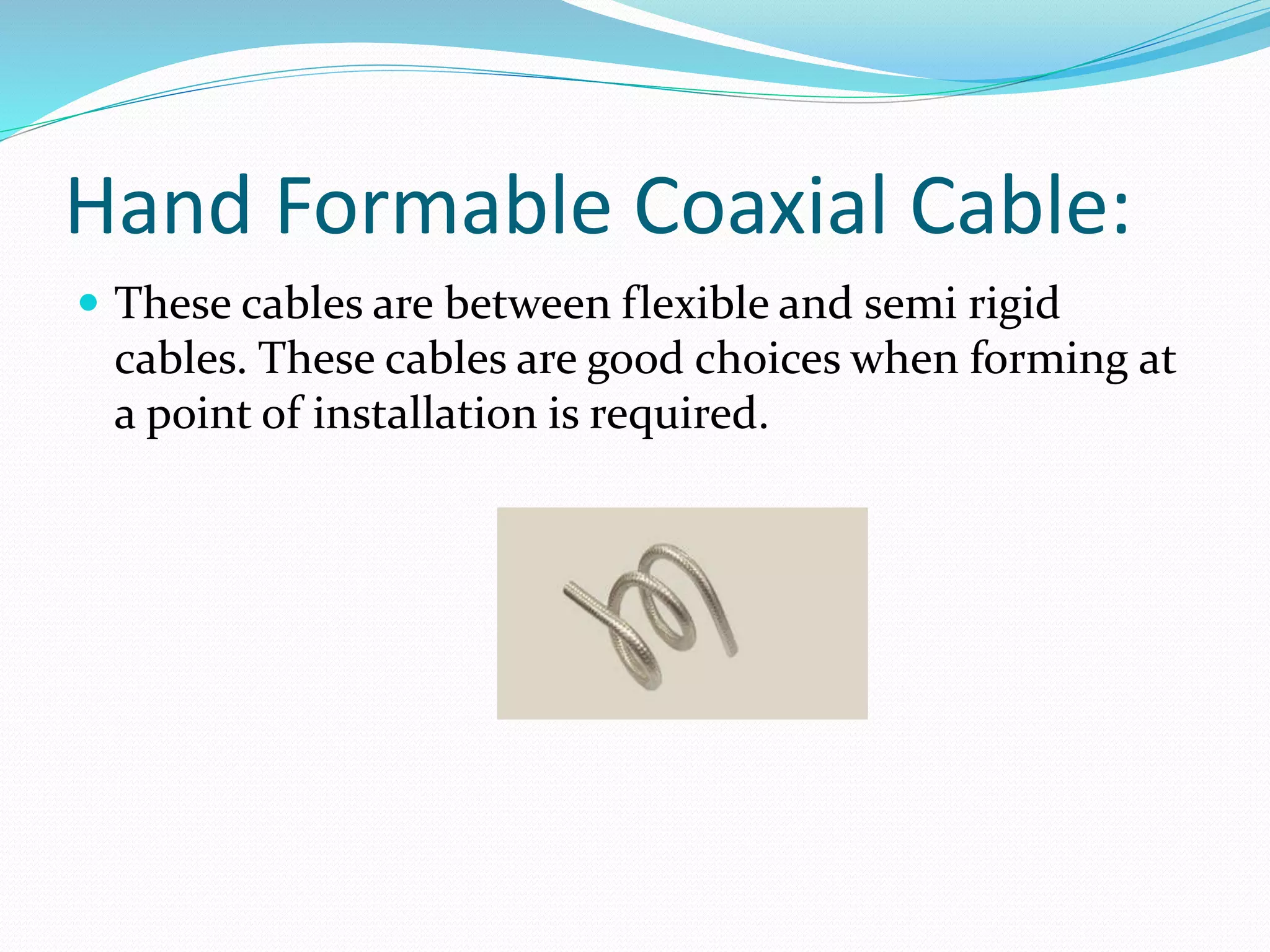 Coaxial Cable | PPTX