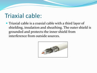 Coaxial Cable | PPTX
