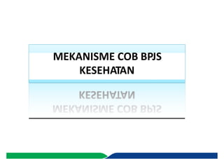 COB (Coordination of Benefit) dr nurul fathoni | PPT