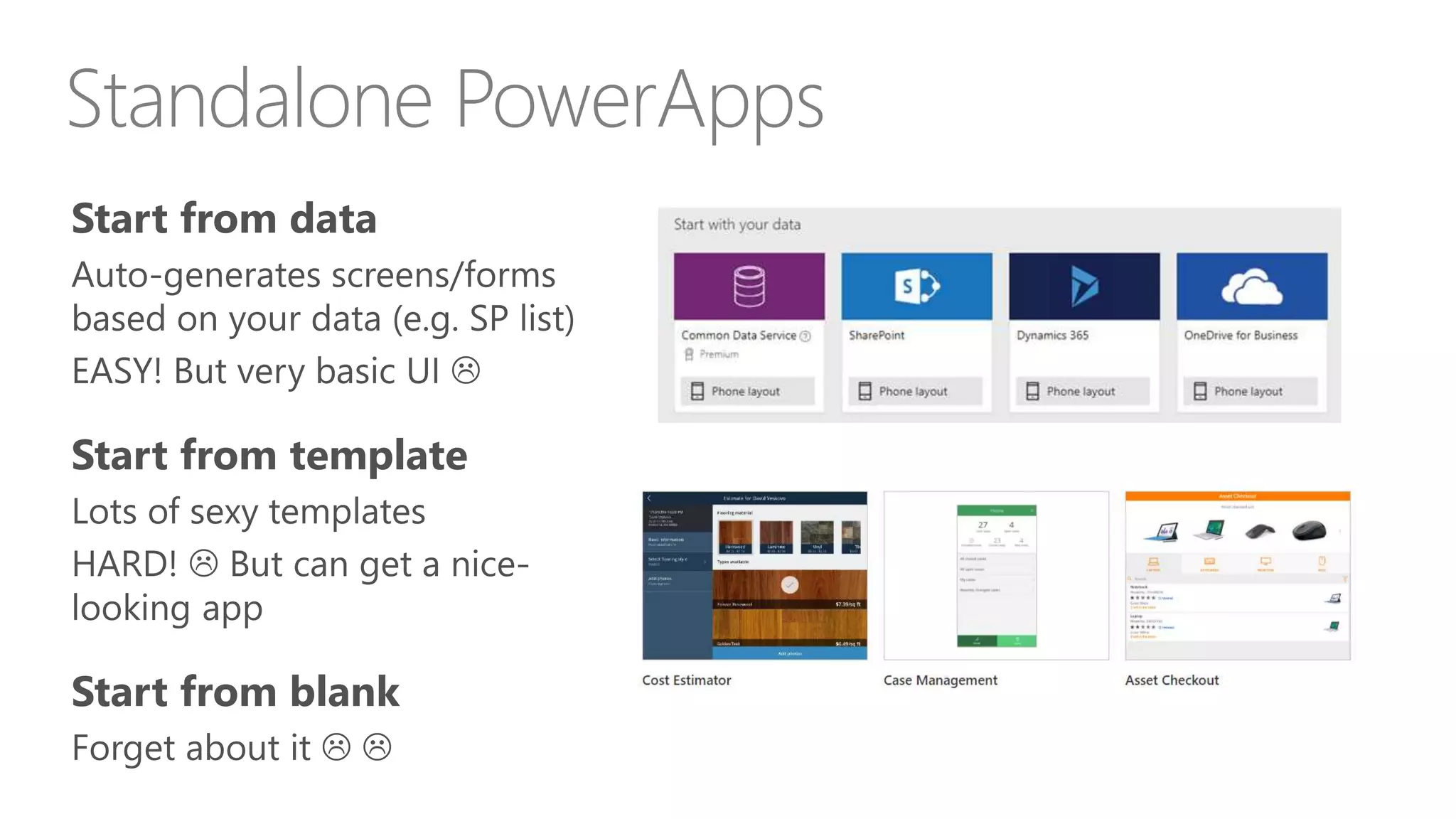 COB - PowerApps - the good, the bad and the ugly - early 2018 | PPTX | Computer Software and ...