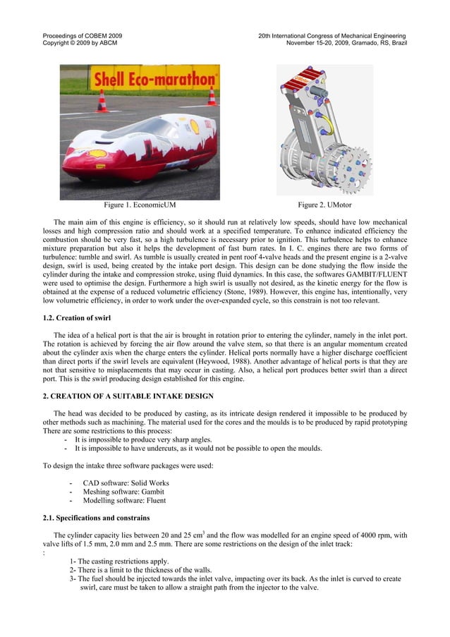 MINIATURIZED CYLINDER HEAD PRODUCTION BY RAPID PROTOTYPING | PDF