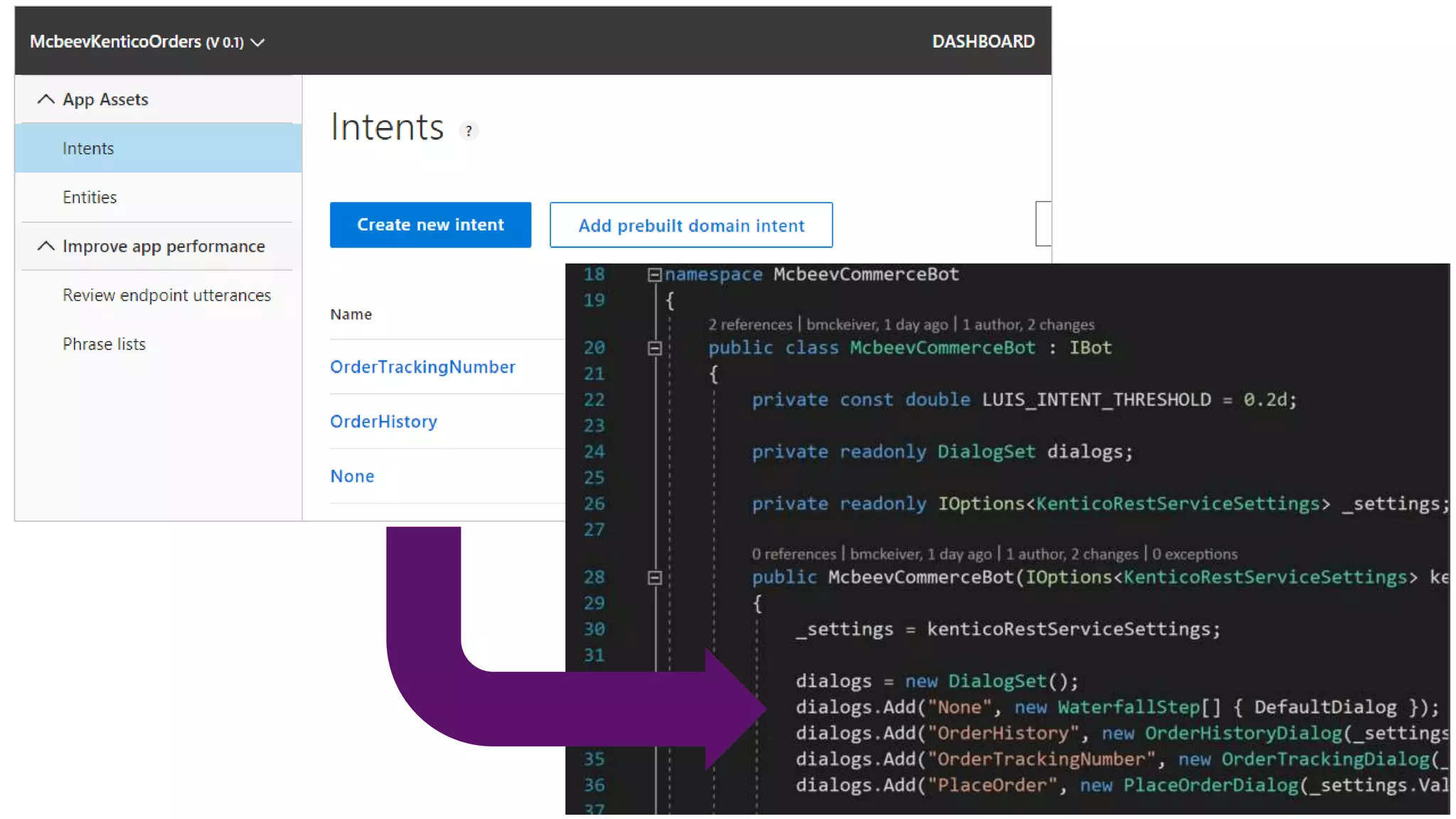 Code on the Beach 2018: Build an E-Commerce Chatbot on Azure Bot Framework v4 | PPT