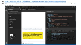Code on the Beach 2018: Build an E-Commerce Chatbot on Azure Bot Framework v4 | PPTX