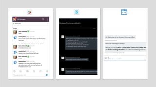 Code on the Beach 2018: Build an E-Commerce Chatbot on Azure Bot Framework v4 | PPTX