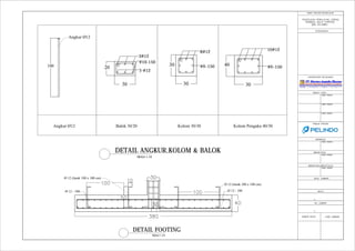 coba1.pdf gambar detail pelaksanaan kolom | PDF