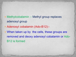 Cobalamine (B12) | PPTX