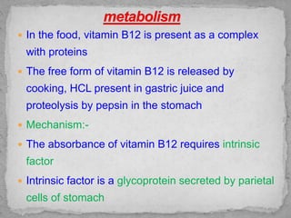 Cobalamine (B12) | PPTX