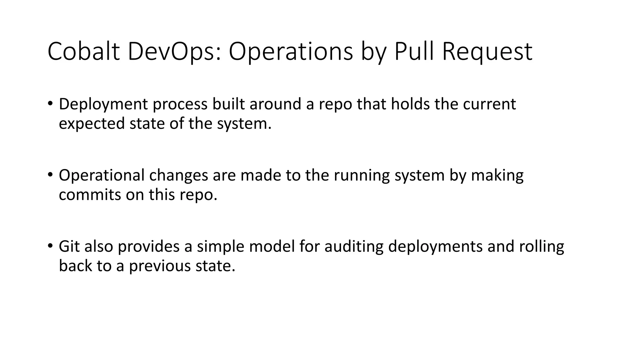 Cobalt - A Cloud Native Infrastructure-As-Code Accelerator | PPT