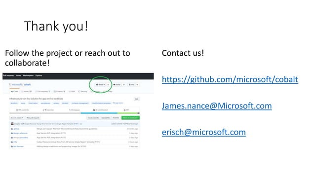 Cobalt - A Cloud Native Infrastructure-As-Code Accelerator | PPT