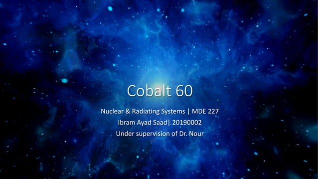 cobalt 60.pptx