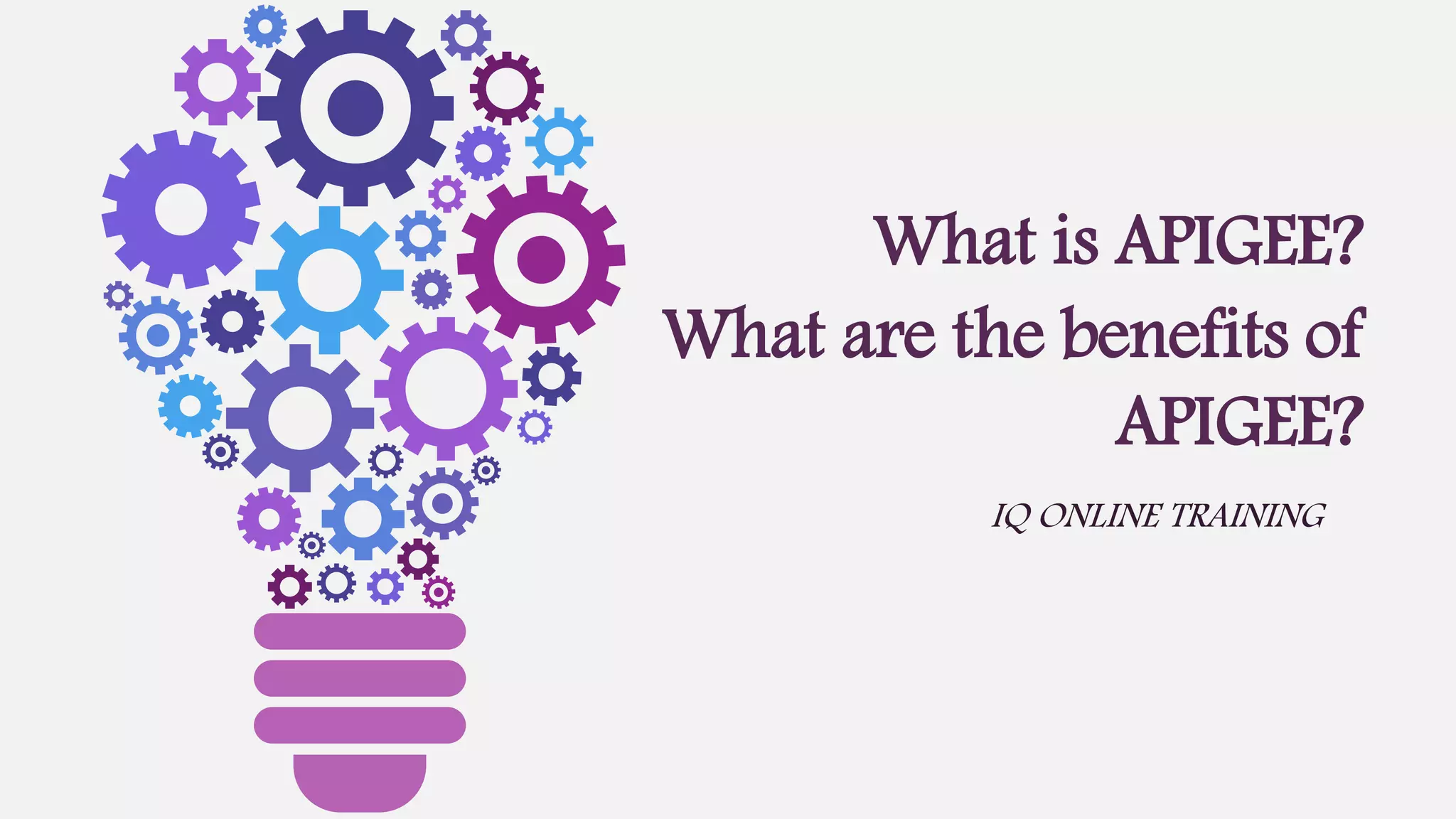 What is APIGEE? What are the benefits of APIGEE? | PPTX