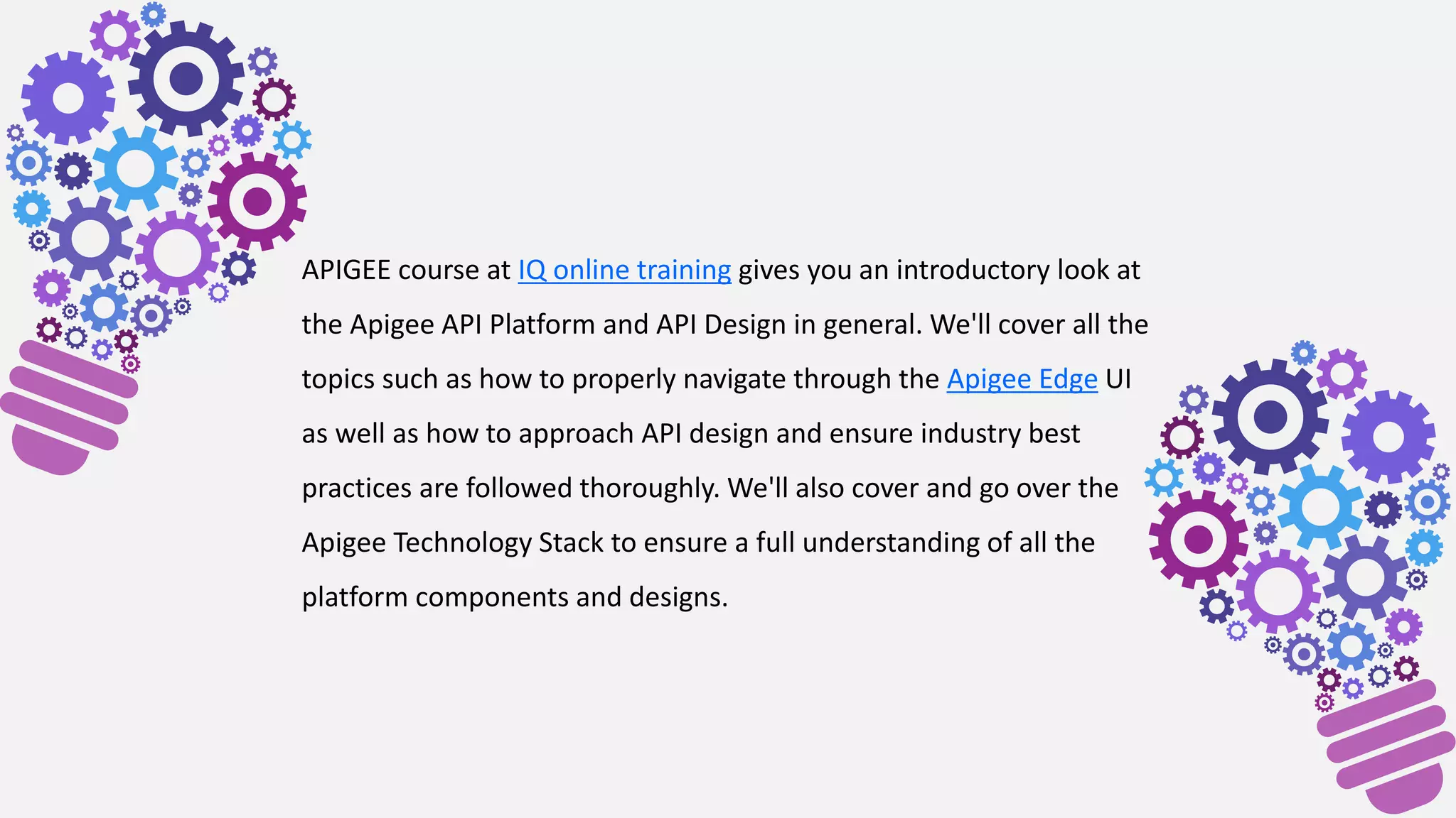 What is APIGEE? What are the benefits of APIGEE? | PPTX