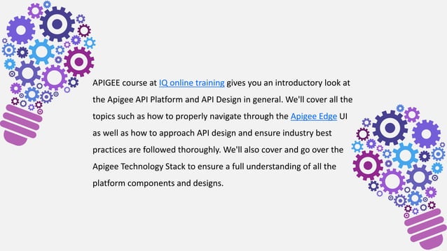 What is APIGEE? What are the benefits of APIGEE? | PPTX