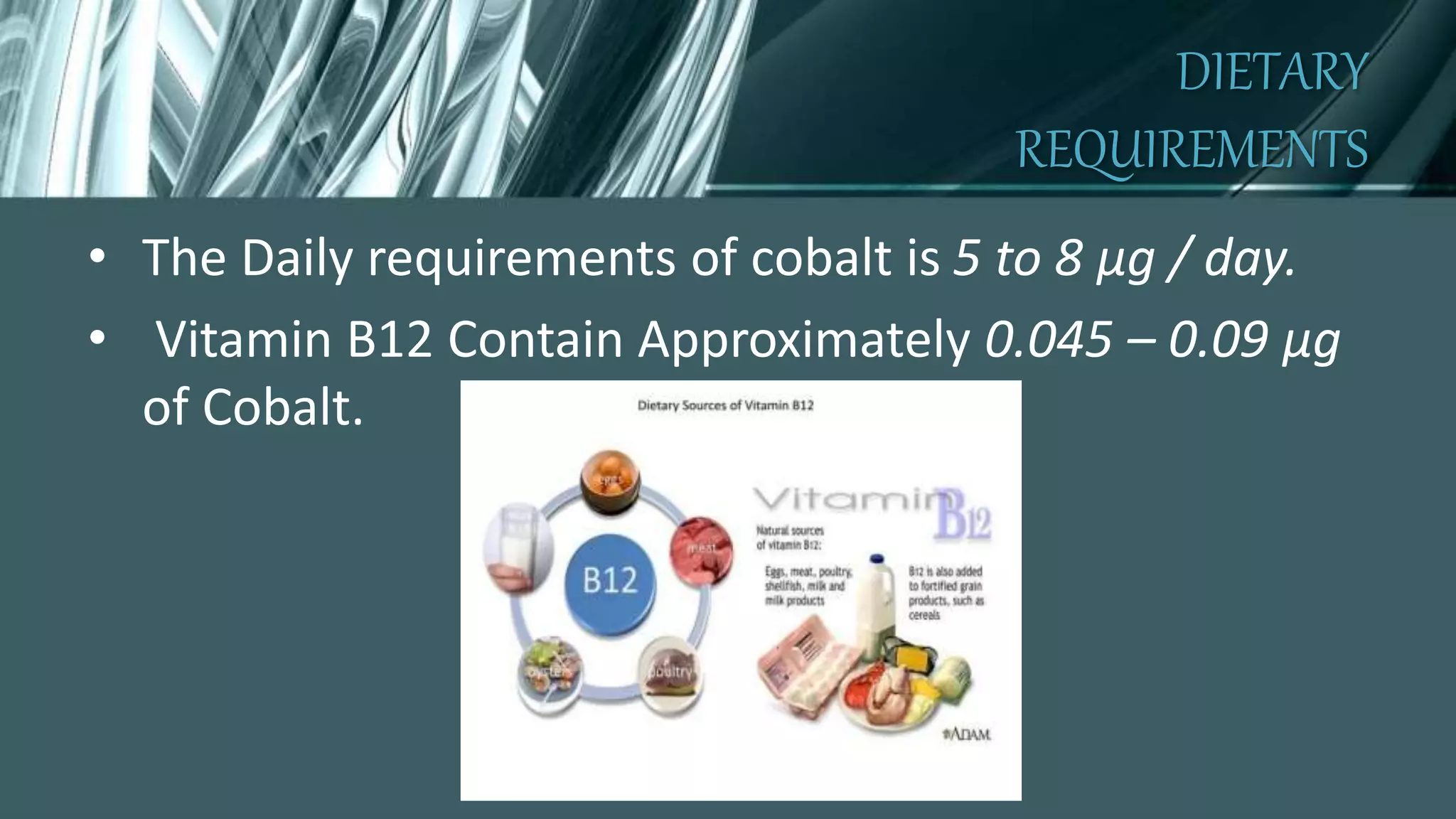 Cobalt Minerals Ppt | PPTX