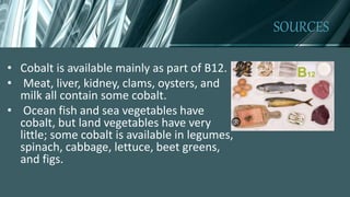 Cobalt Minerals Ppt | PPTX