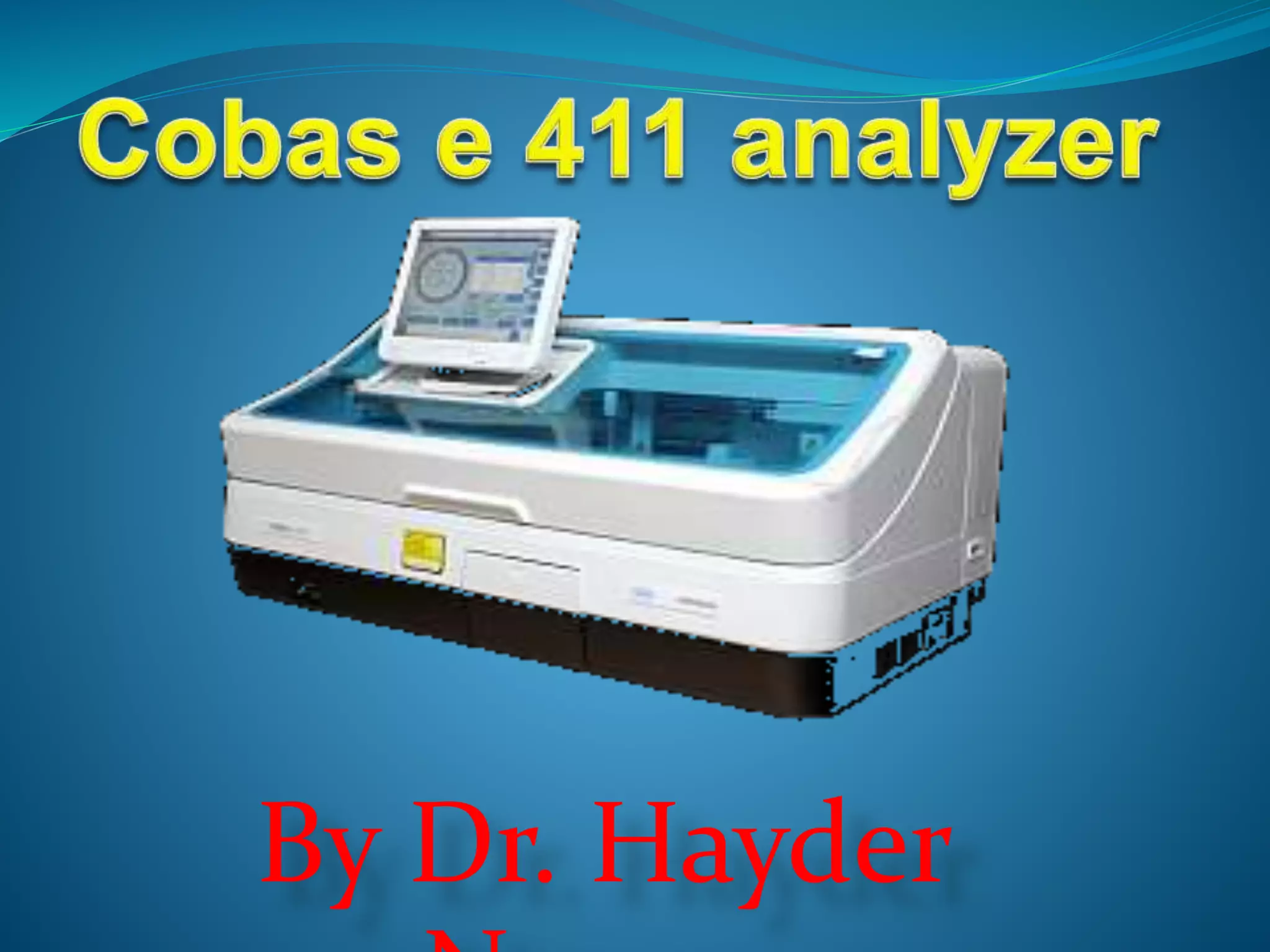 Cobas e 411 a | PPTX
