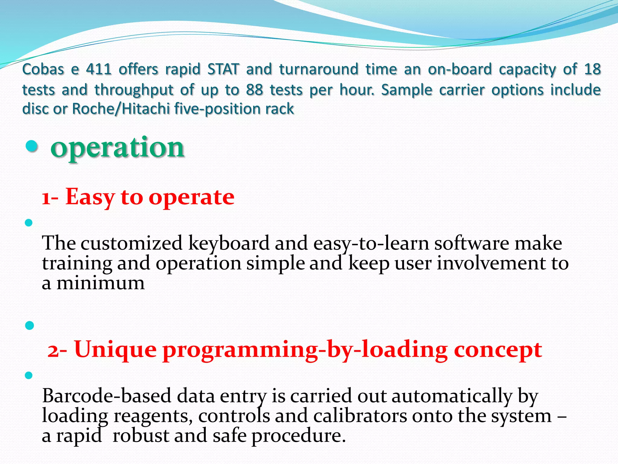 Cobas e 411 a | PPTX