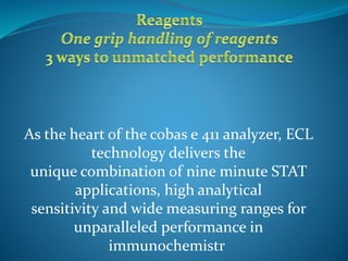 Cobas e 411 a | PPTX