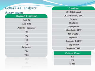 Cobas e 411 a | PPTX