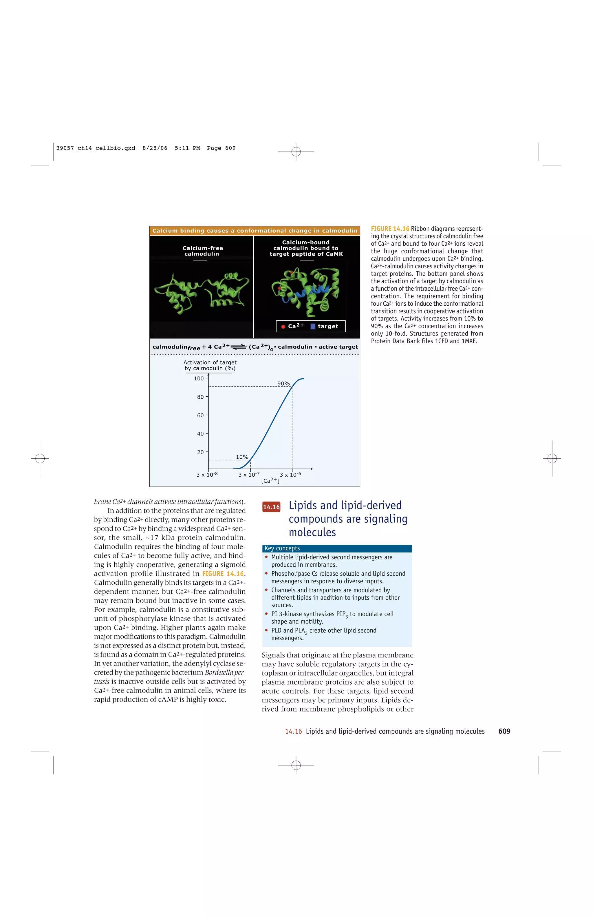Cobb ross cell signaling chapter | PDF | Chemistry | Science